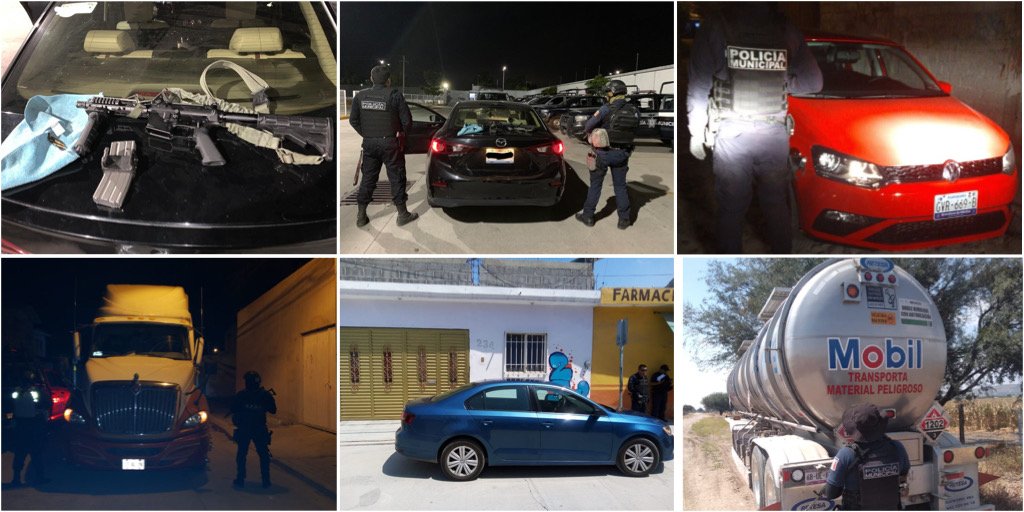 Recuperan en Celaya 5 autos con reporte de robo – Reporte Bajío