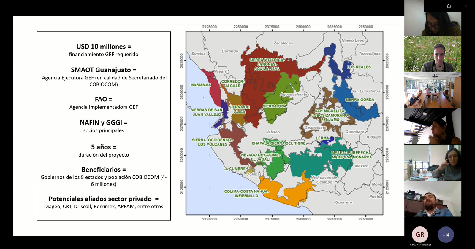 Encabeza Guanajuato propuesta de 10 MDD para restauración de paisajes ...